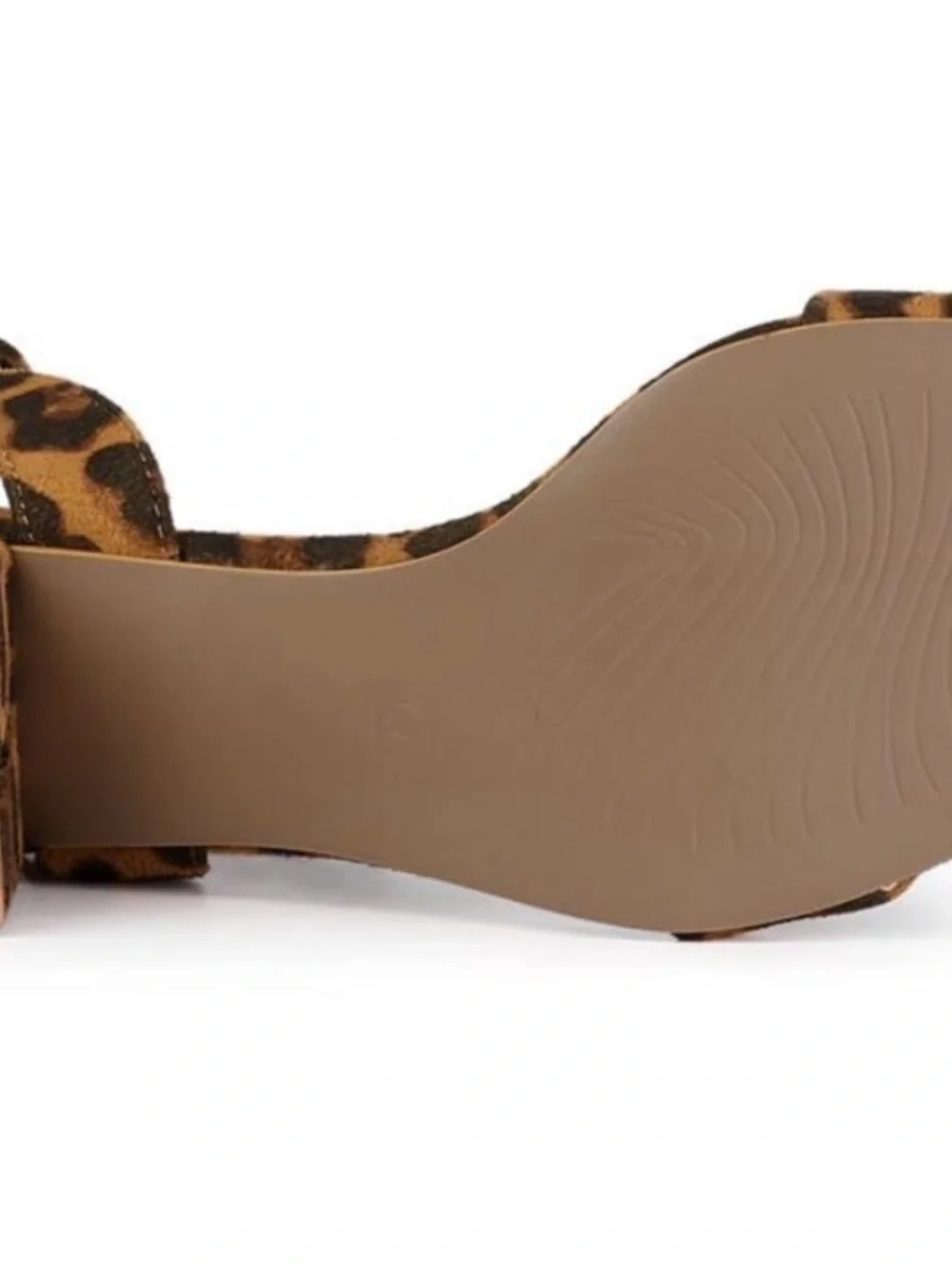 Allegra K | Shoes | Leopard Print Laceup Block Heel Sandals | Poshmark